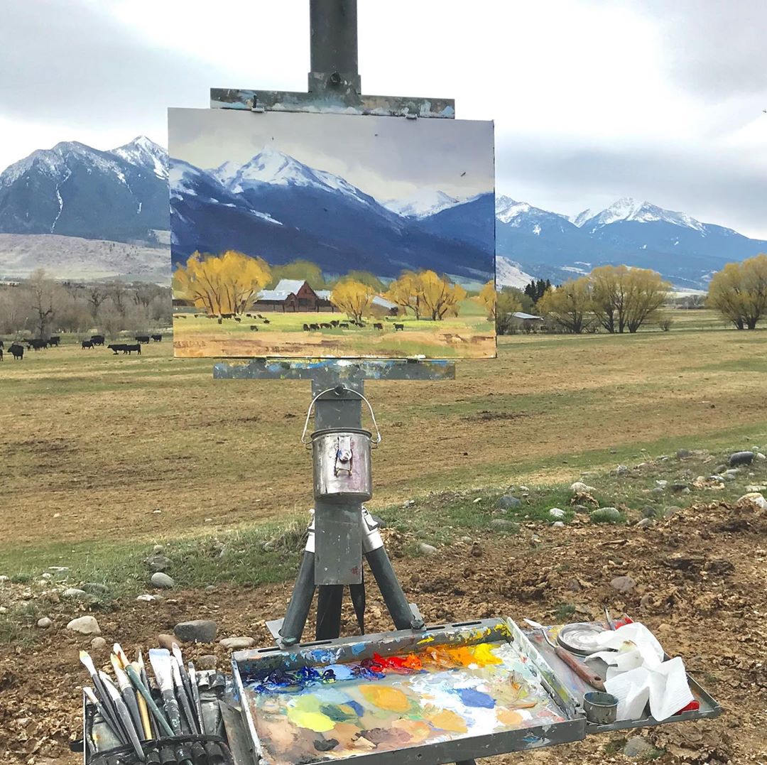 Aaron Schuerr’s Paintings Seamlessly Blend With Nature - MobiSpirit