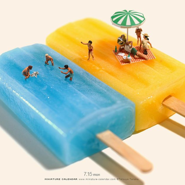 This Artist Creates Playful Miniatures In Everyday Settings - MobiSpirit
