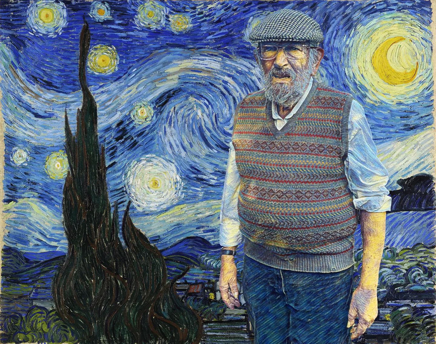 Digital Artist Photoshops His Father into Famous Paintings - MobiSpirit