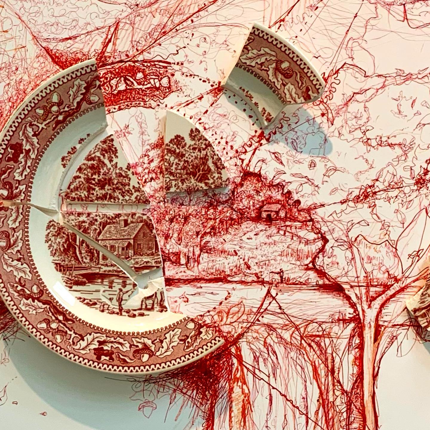 Rob Strati’s “Fragmented” Series Gives New Life to Broken Plates ...